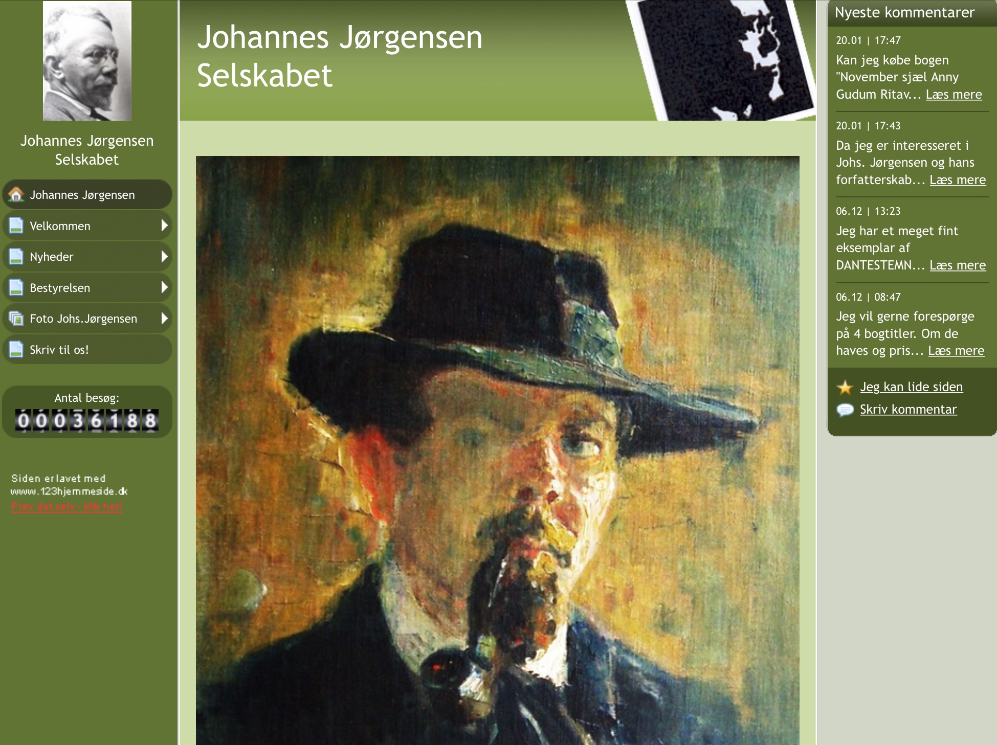 Koncert/foredrag | Johannes Jørgensen (1866-1956)